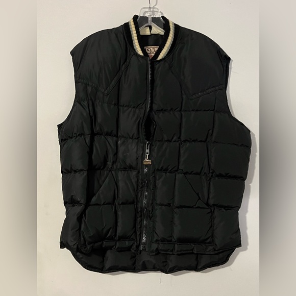 Walls | Jackets & Coats | Vintage Walls Puffer Vest Mens Black Full Zip ...